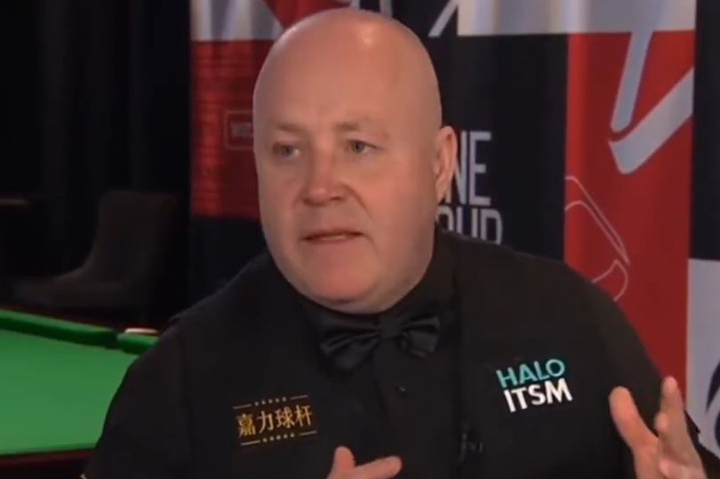 John Higgins fights back tears and is consoled by BBC host in emotional ...