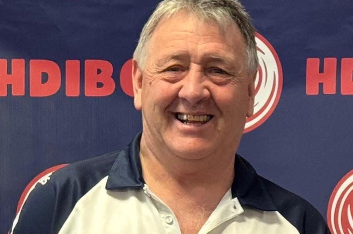 Andy wins the Victor Ludorum Trophy at Horsham Bowls Club finals