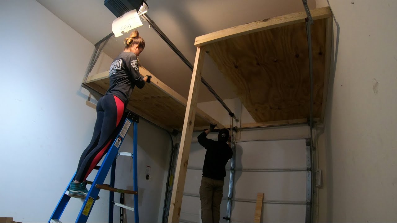 Building Shelves in My New Garage! | DIY Storage & Organization Setup 🛠️🏠