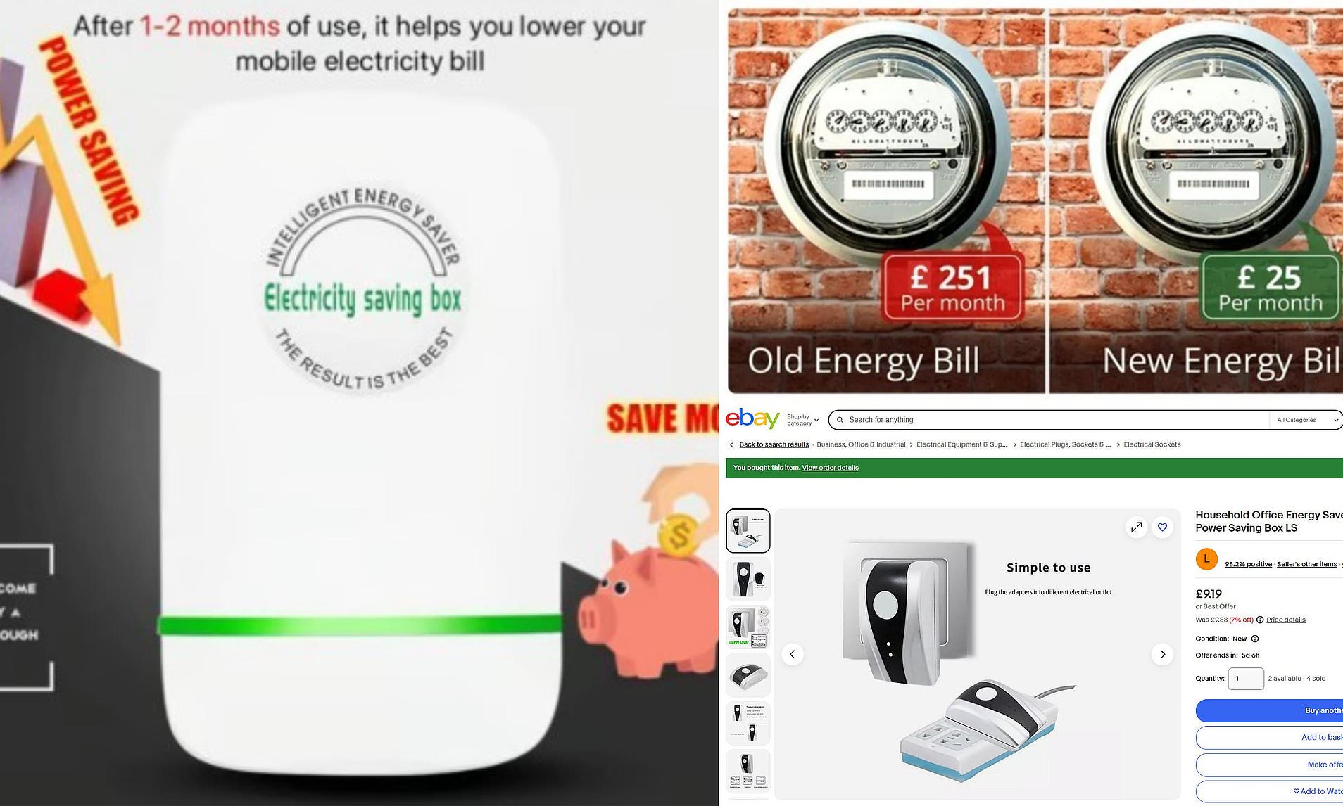 Warning over scam 'eco' plugs that could burst into flames