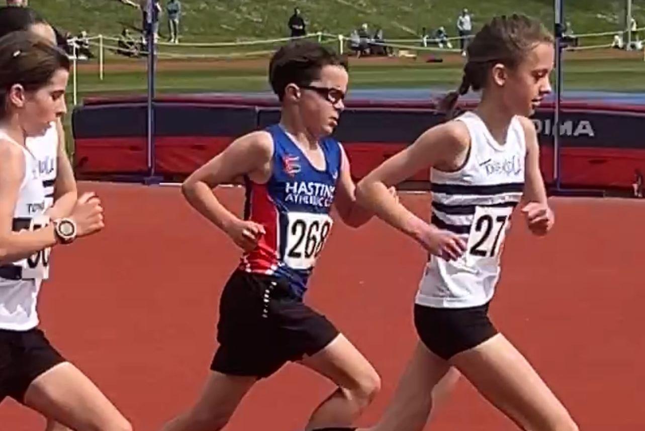 Speed, strength, and PBs: Hastings AC Juniors light up Tonbridge Open