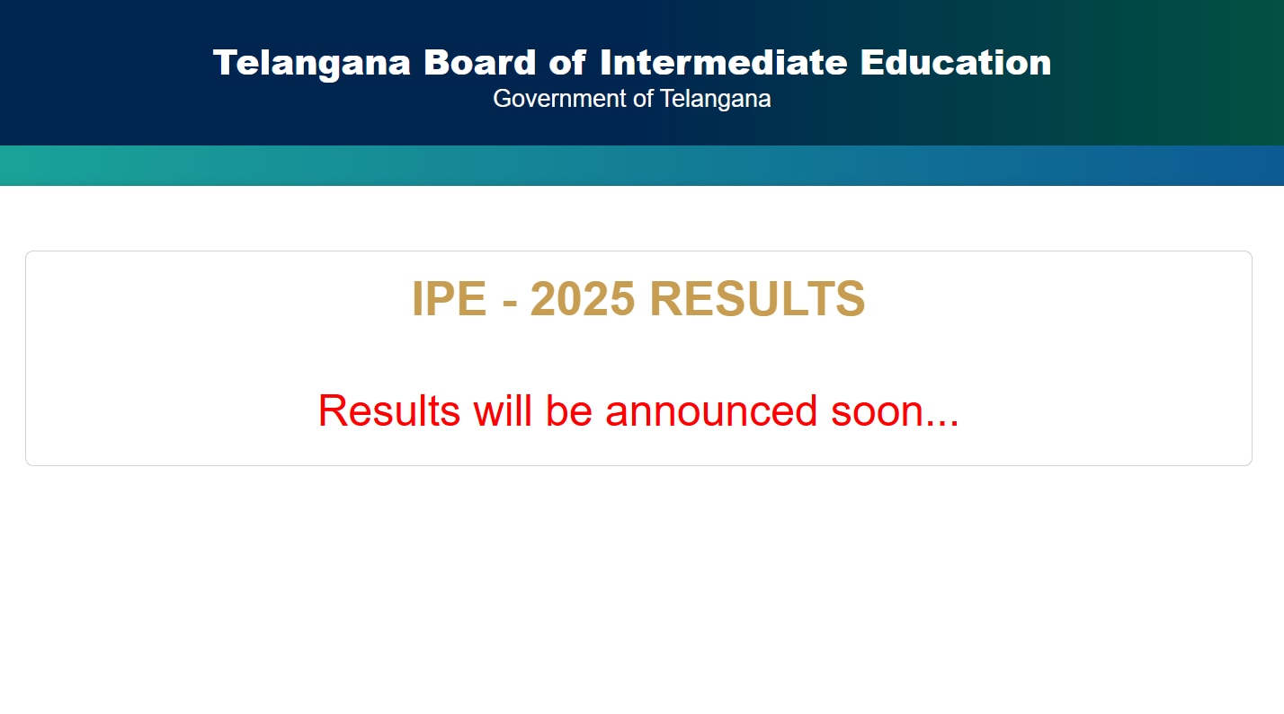 TS Inter Results 2025 Out Today At 12 PM: Here's How to Check Your 1st ...
