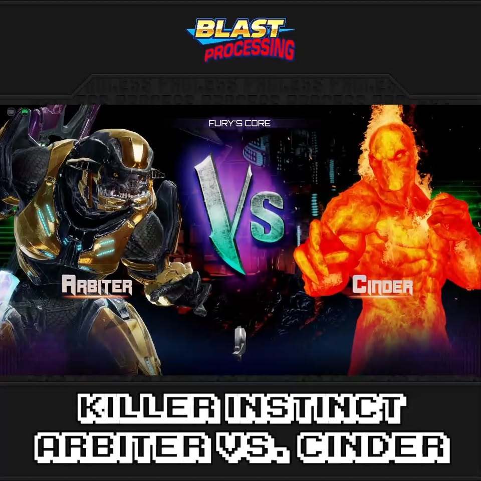 Killer Instinct battles EVO TJ Combo vs. Sabrewulf and Glacius vs. Riptor