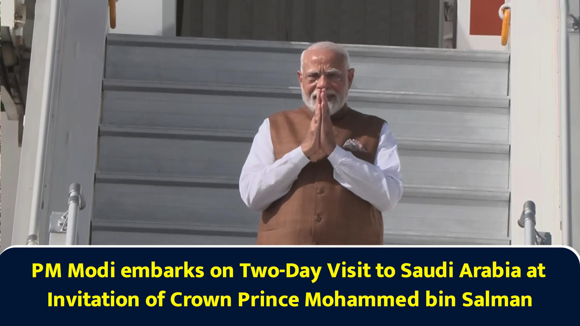 PM Modi embarks on two-day visit to Saudi Arabia at invitation of Crown ...