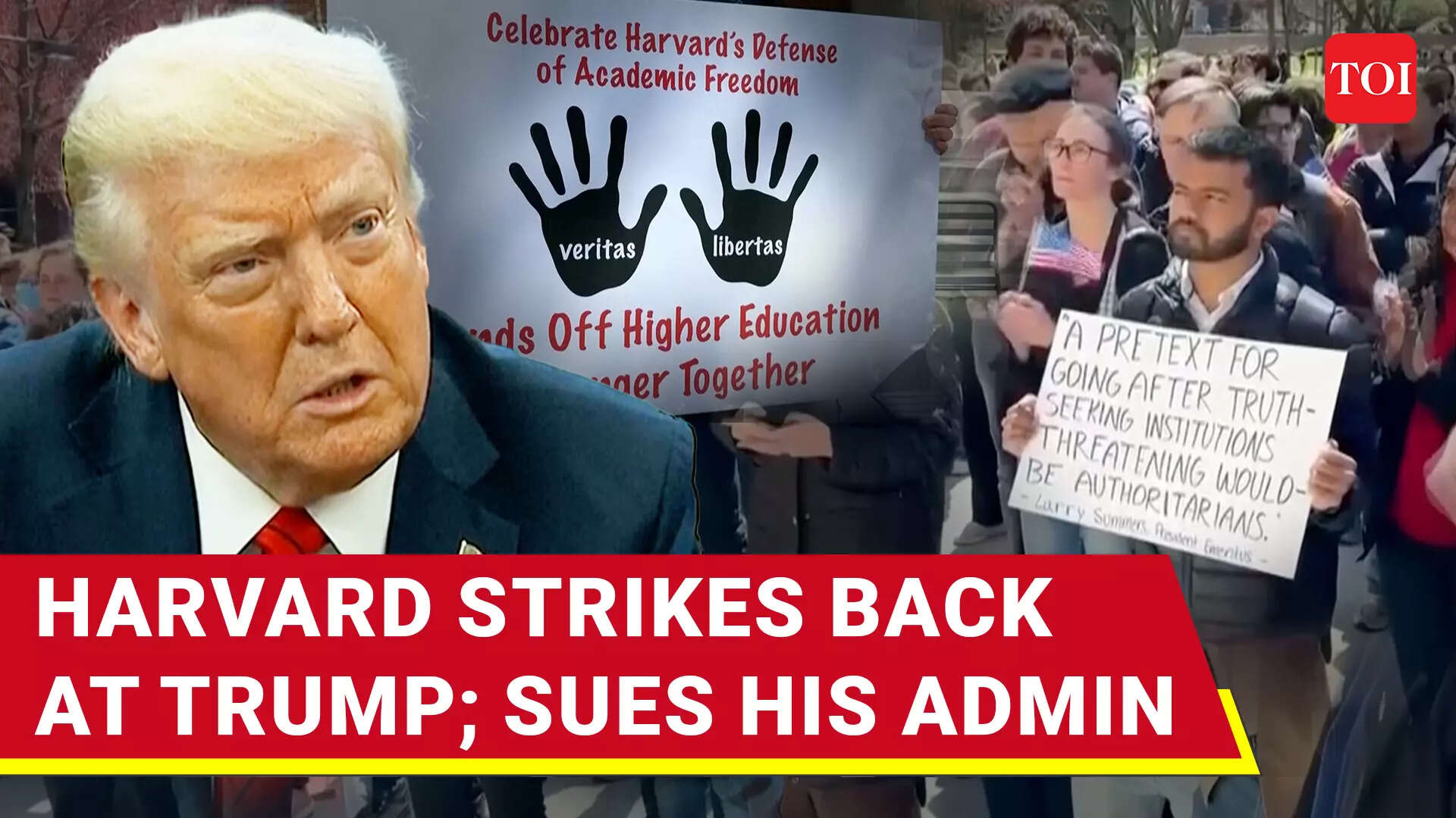 Trump Vs Harvard Fight Heats Up: Ivy League School Sues U.S. Govt Over ...