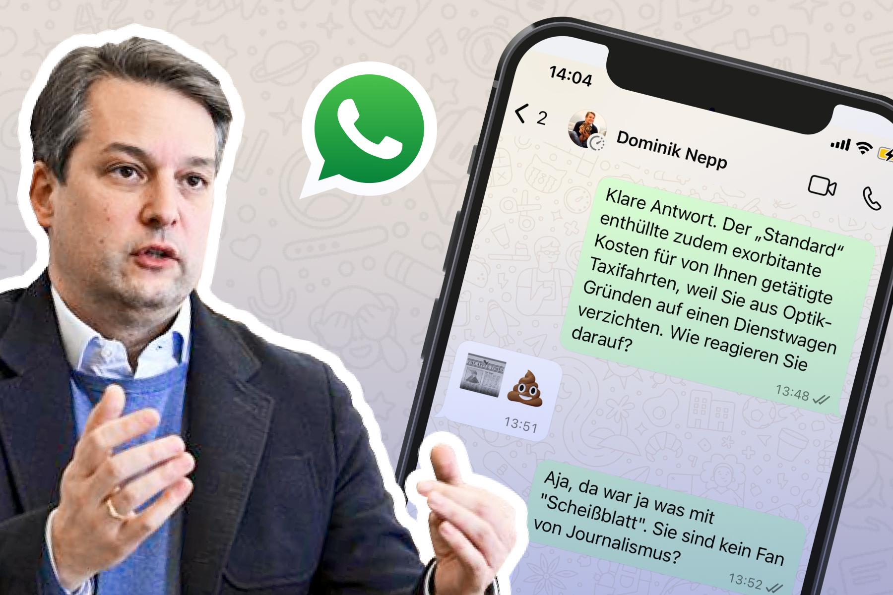 Emoji-Interview: Wie FPÖ-Chef Nepp die Spesenvorwürfe gegen sich sieht