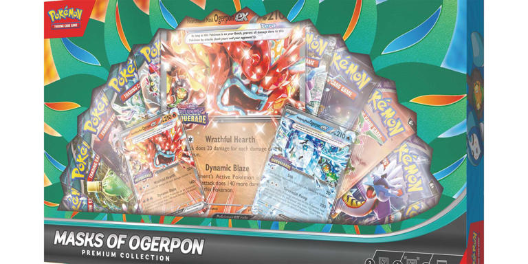 Pokémon TCG: Masks of Ogerpon Premium Collection - Release Date, Price ...