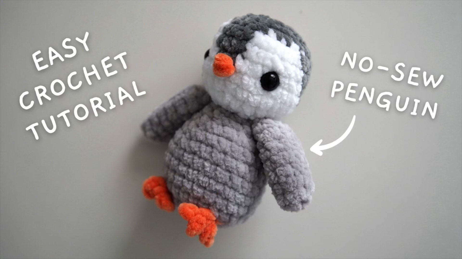 No-Sew Penguin Crochet Tutorial – Easy & Beginner-Friendly Amigurumi ...