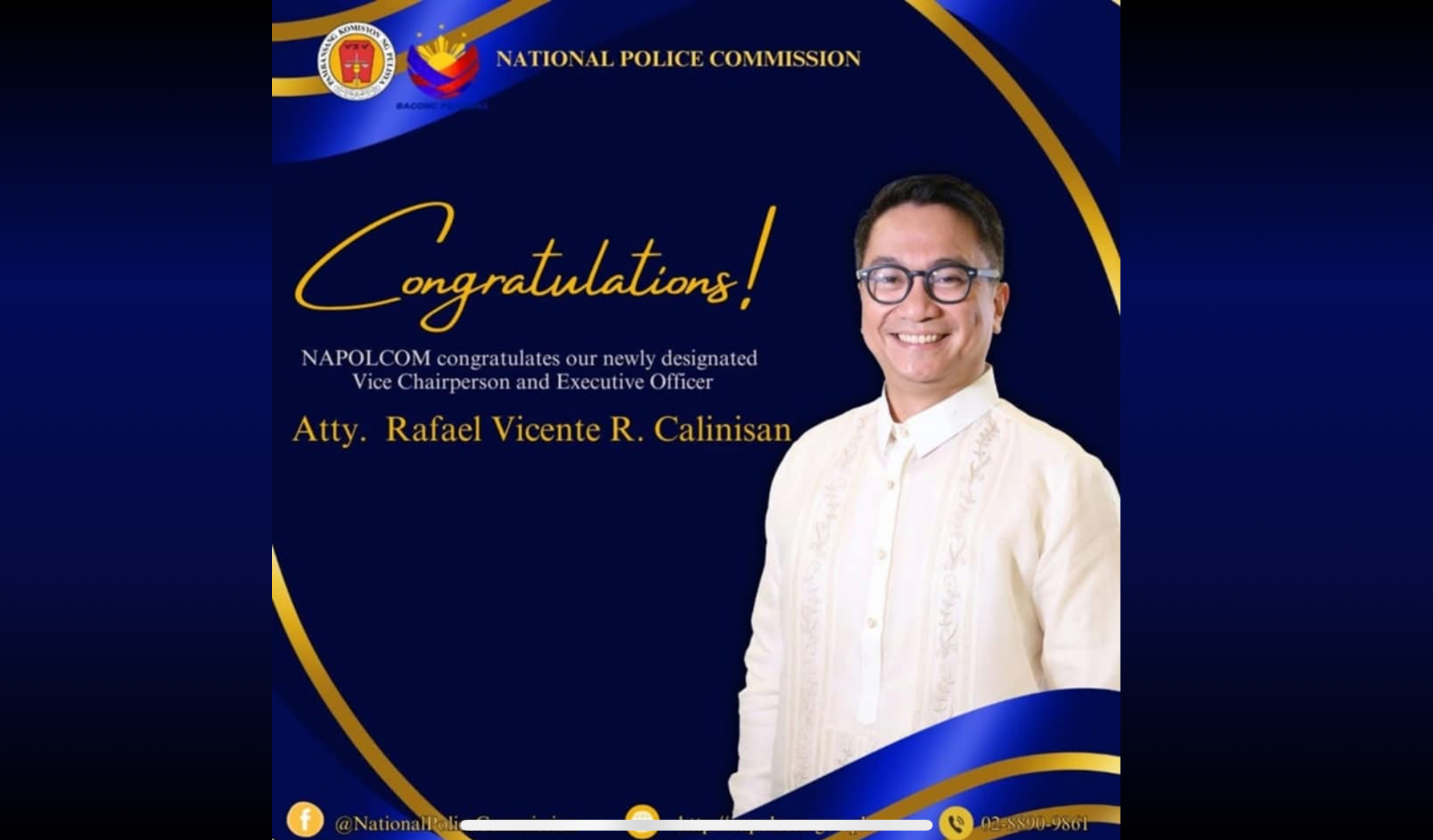 Marcos names lawyer Calinisan as Napolcom vice chair, executive officer