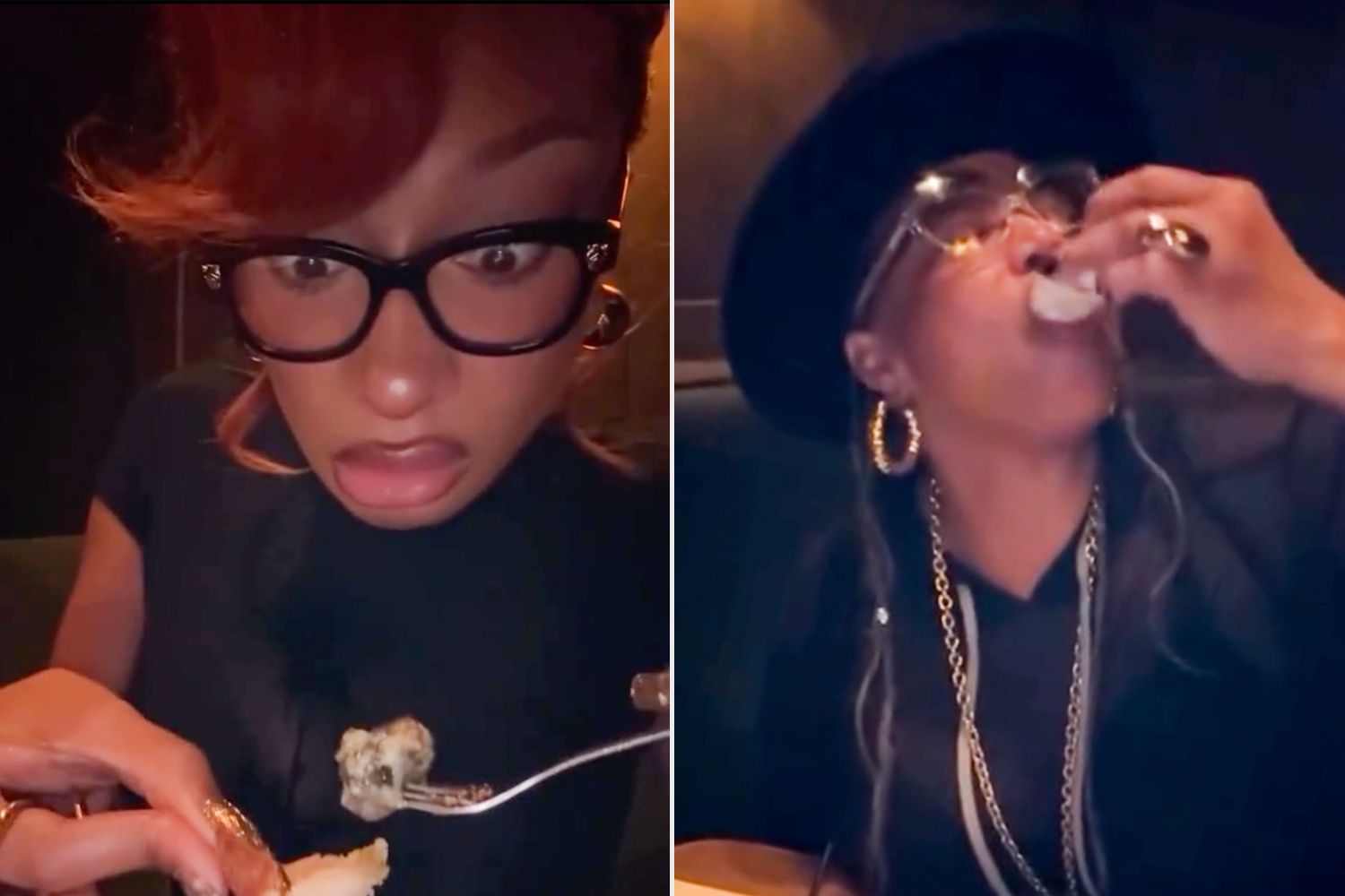 Megan Thee Stallion Tries Escargot, Eats Oysters and Mussels with Queen ...