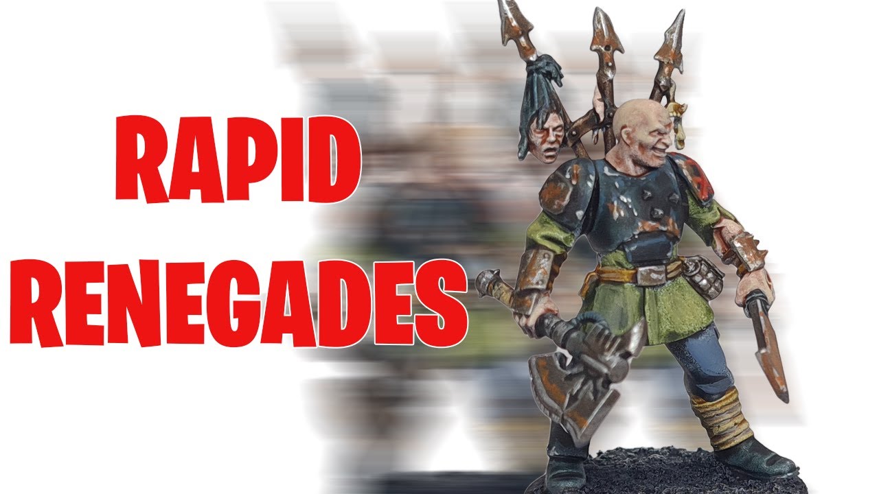 Speed Painting Renegade Guard