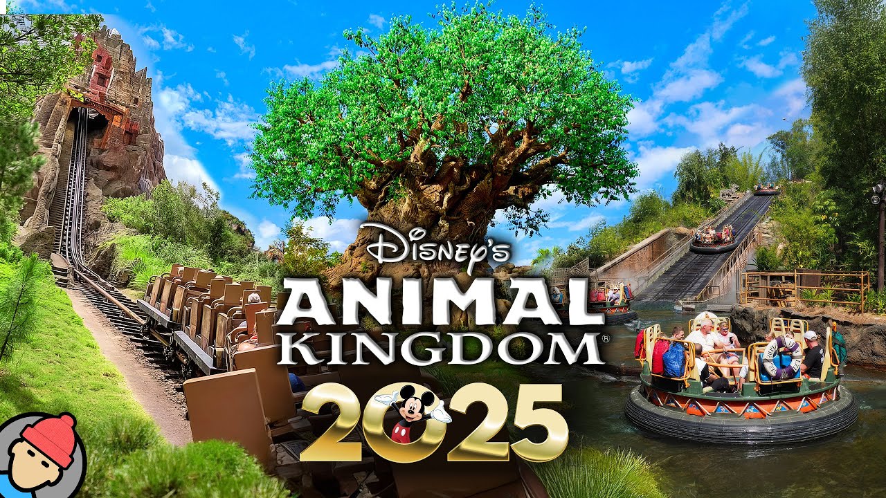 Disney's Animal Kingdom RIDES & ATTRACTIONS 2025 ¦ Walt Disney World