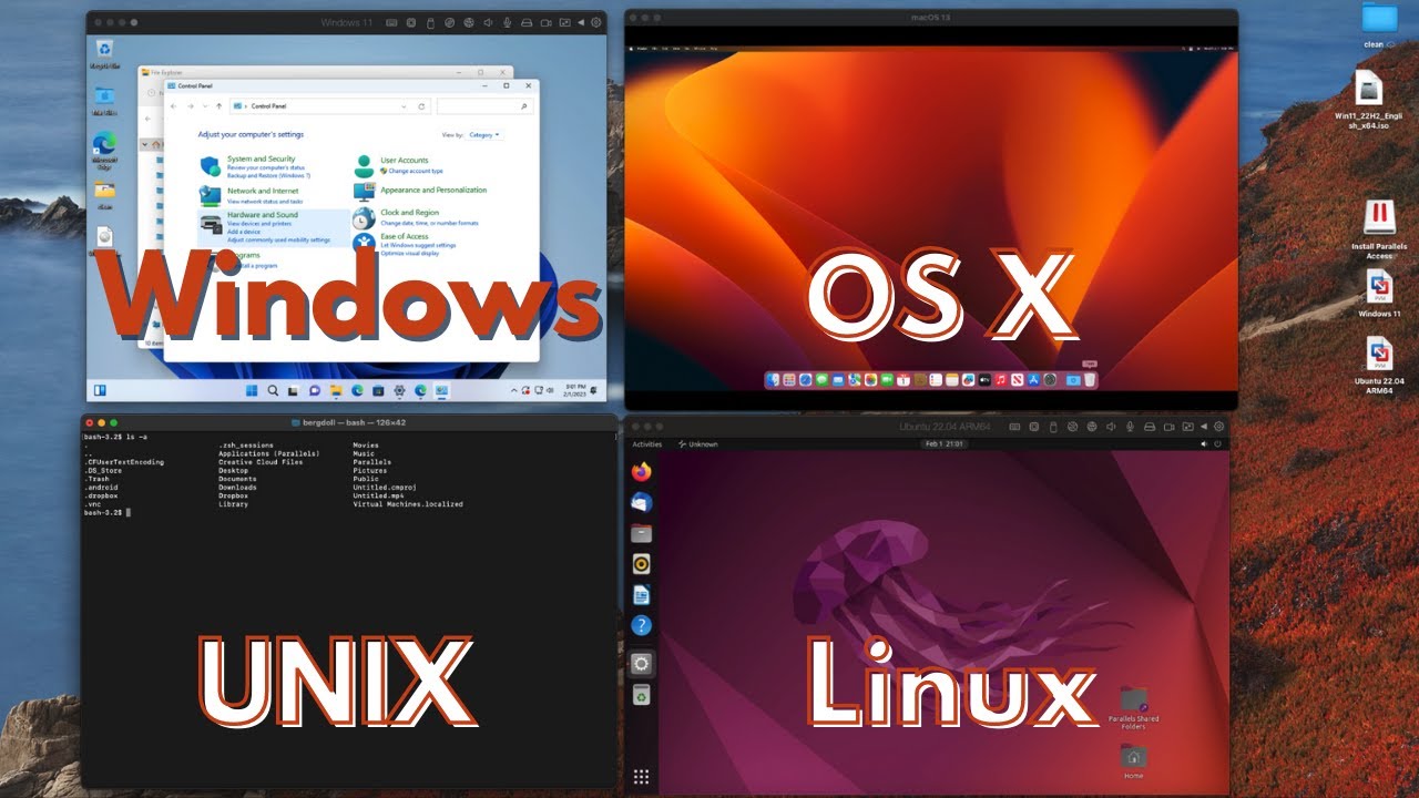Using Parallels to make your Mac a Universal Computer