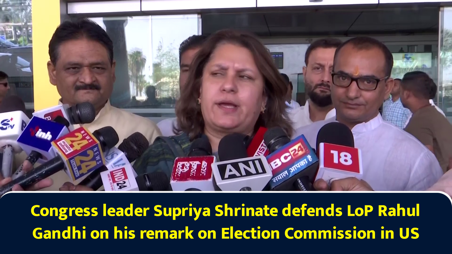Congress leader Supriya Shrinate defends LoP Rahul Gandhi on his remark ...