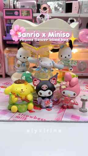 Sanrio Miniso Blind Boxes Are Always On Top! 🌸😍