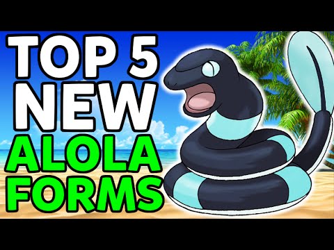 Top 5 possible new Alola forms for Pokémon Sun and Moon