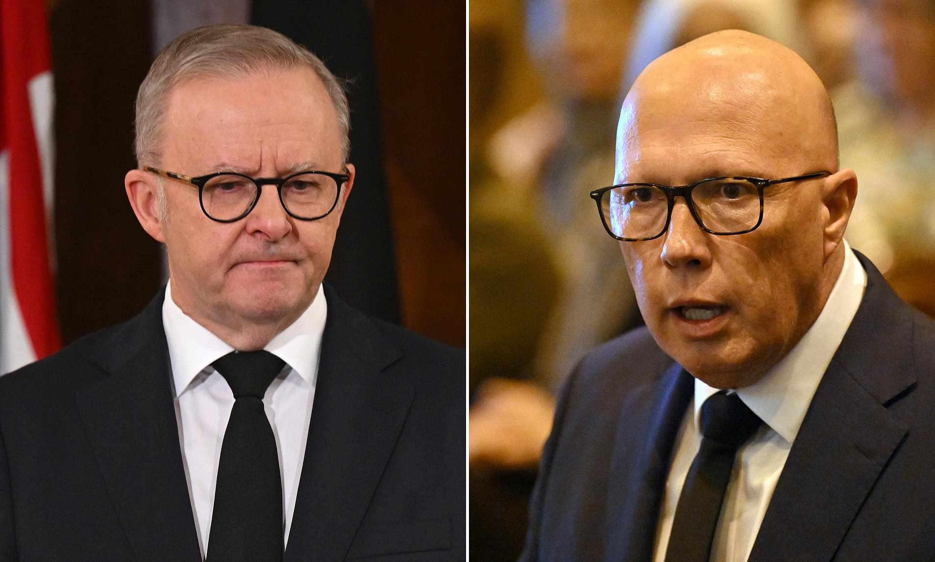 Leaders' debate turns ugly as Albo and Dutton hurl insults