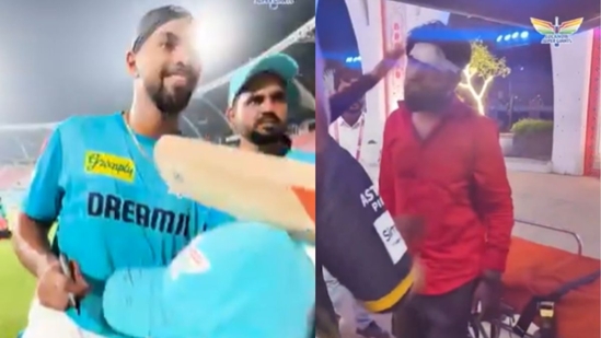 Nicholas Pooran meets fan whose head was left blooded by his six, gifts ...