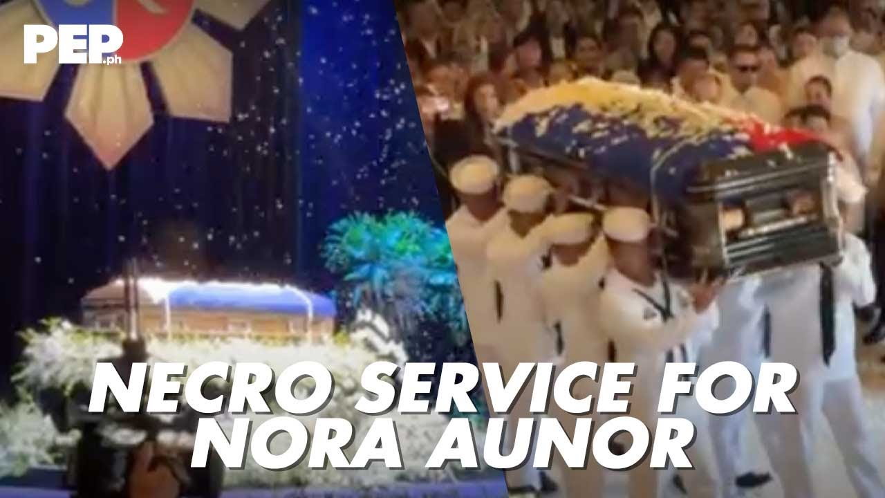 Here’s what happened at Nora Aunor's necro service at the Metropolitan ...