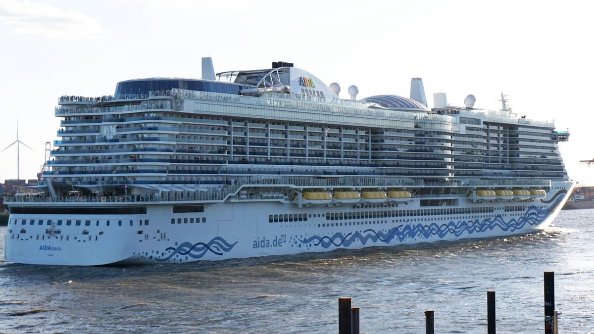 Aida riegelt Kreuzfahrtdecks ab – Helikopter kommt