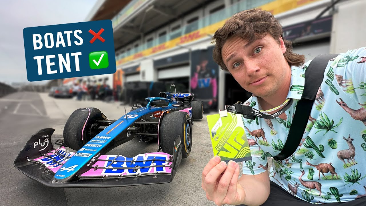 The surprising ACCESS of a F1 VIP pass...