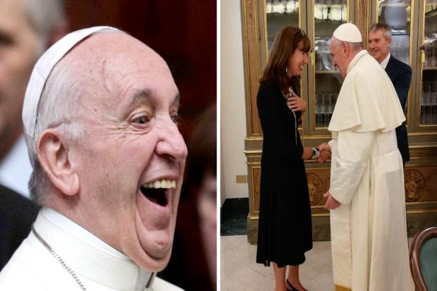 Pope Francis 'roared with laughter' at Durham professor's football team