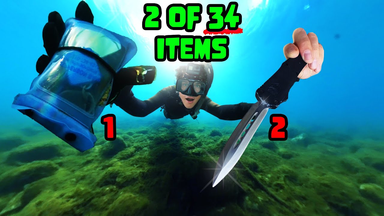 Found 34 Surprising Things on the River Bottom!