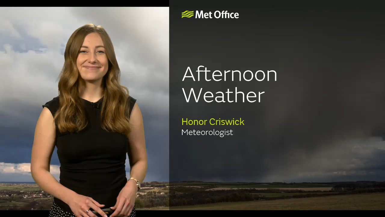 Met Office Tuesday afternoon weather forecast 22/04/2025