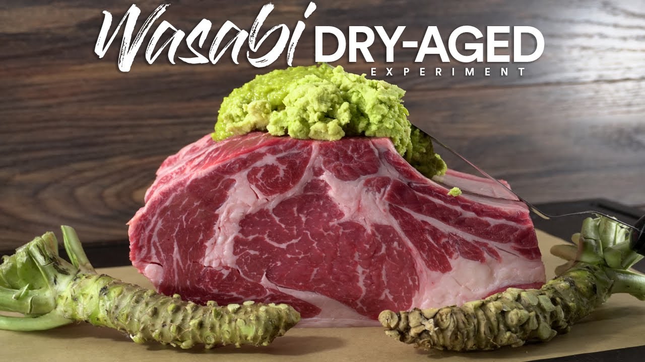 Dry-Aging Steak in Real Wasabi – The Ultimate Flavor Test!