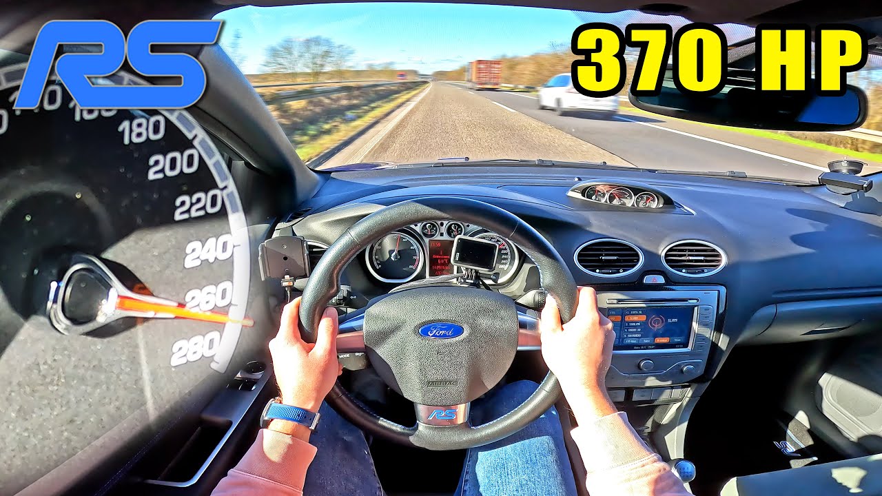 Ford Focus RS MK2 Hits 270 KM/H on Unlimited Autobahn! 🔥💨