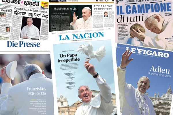“Ciao Francesco”: 24 International Front Pages Bid Adiós To Pope Francis