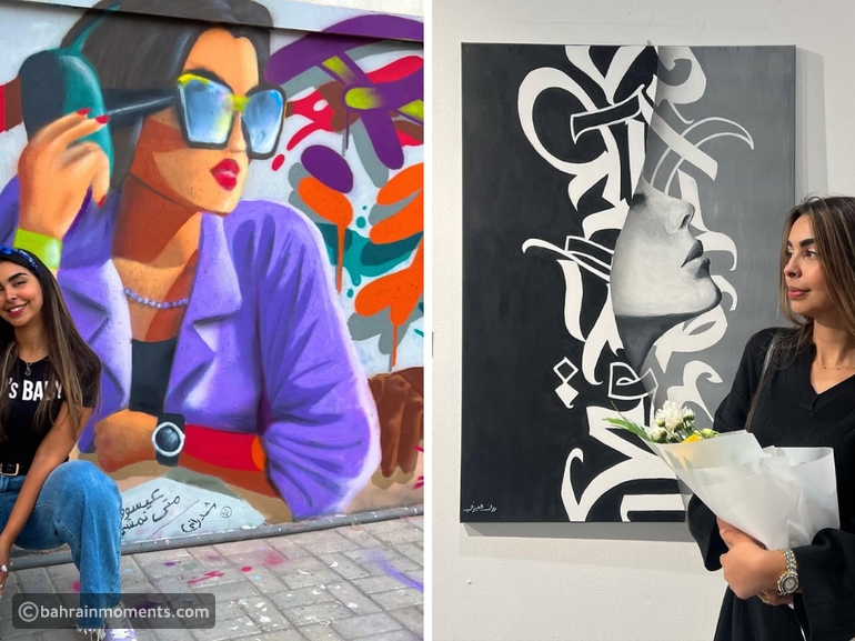 The Story Behind Bahrain’s Viral Artist: Rawan Al Sairafi