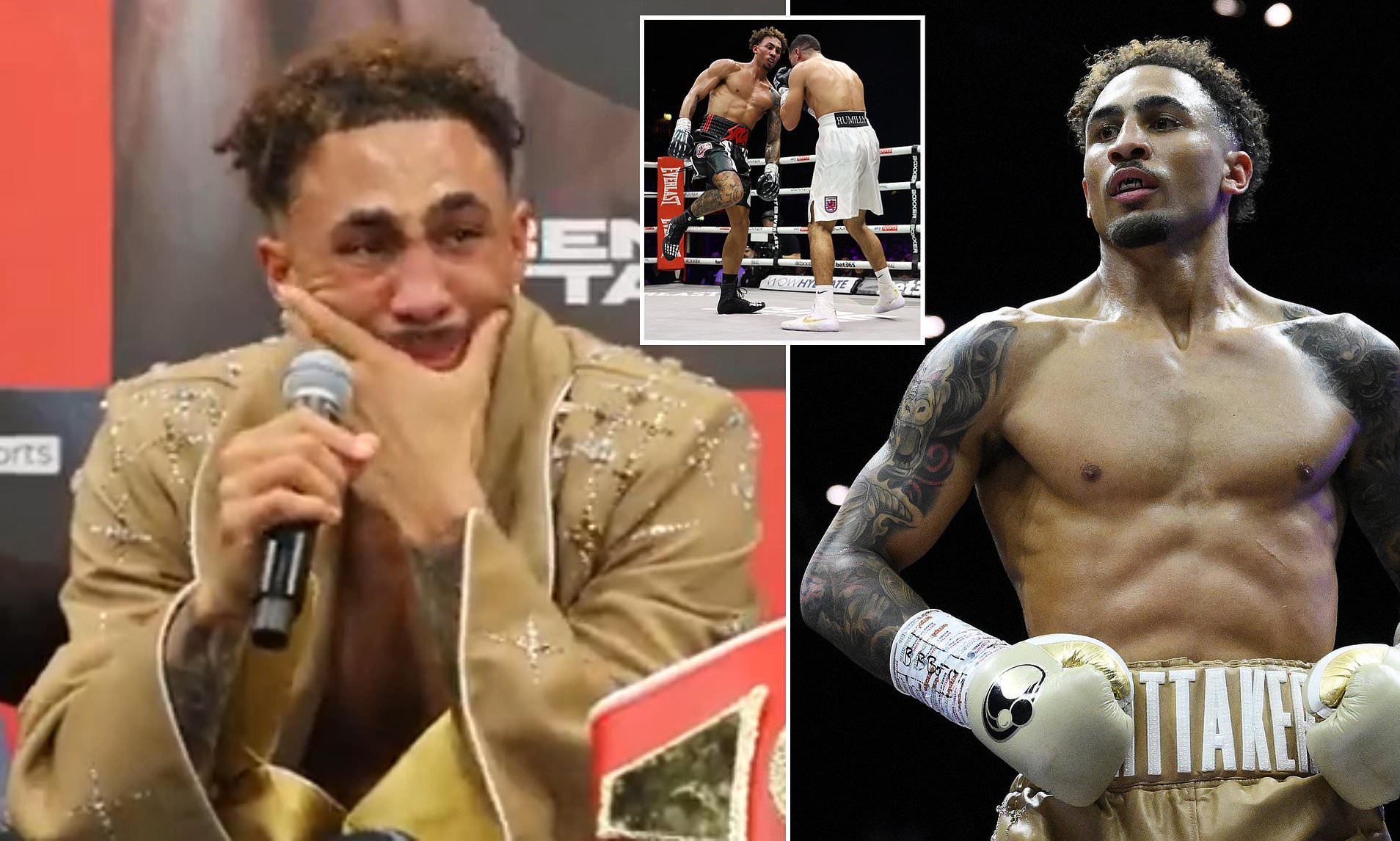 Tearful boxer Ben Whittaker reveals he's 'lost friends' and 'couldn't ...