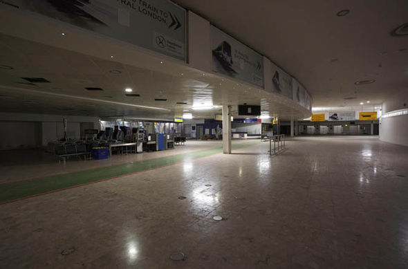 Inside Heathrow's ghost terminal that's been abandoned for 10 years