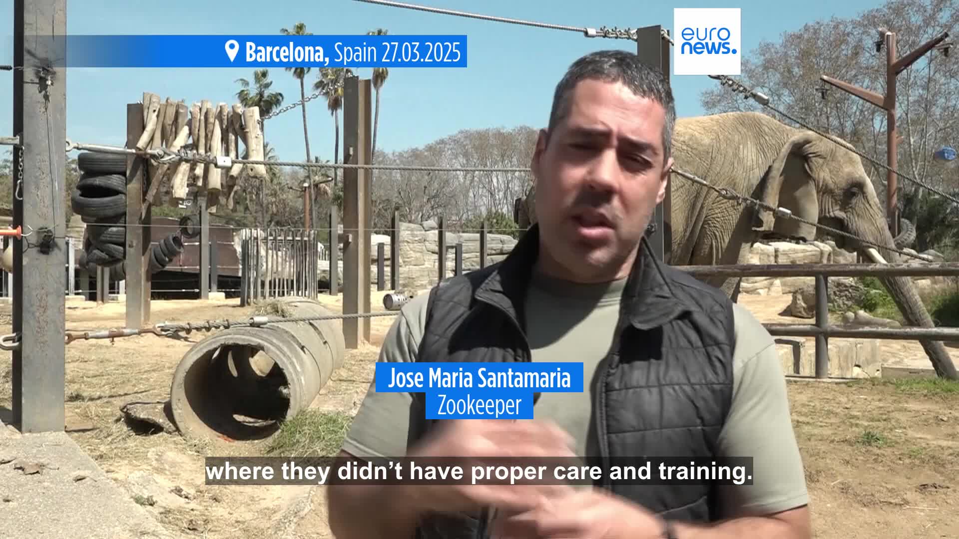 Elephant retirement home: This zoo in Spain is helping elderly animals ...