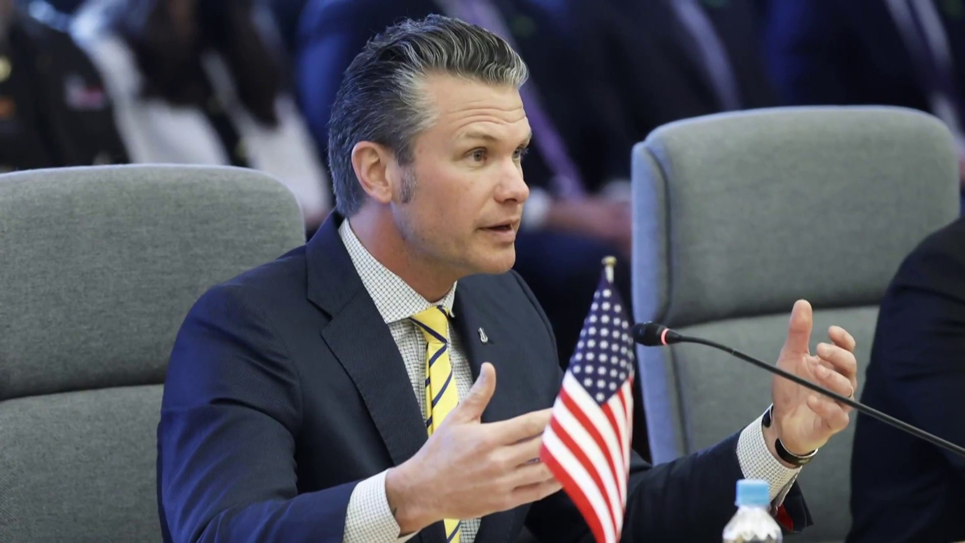 First Republican calls for Hegseth's resignation after 2nd chat leak