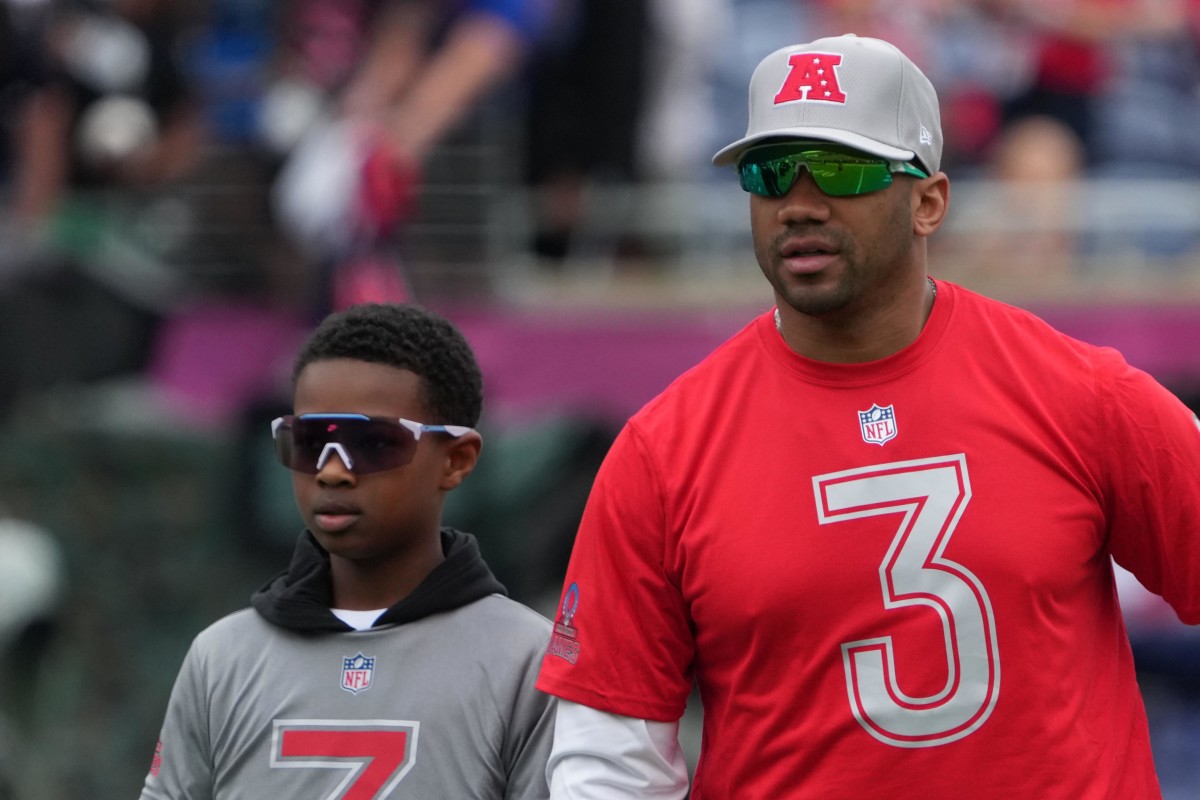Russell Wilson’s Son Steals the Spotlight in Easter Family Portrait