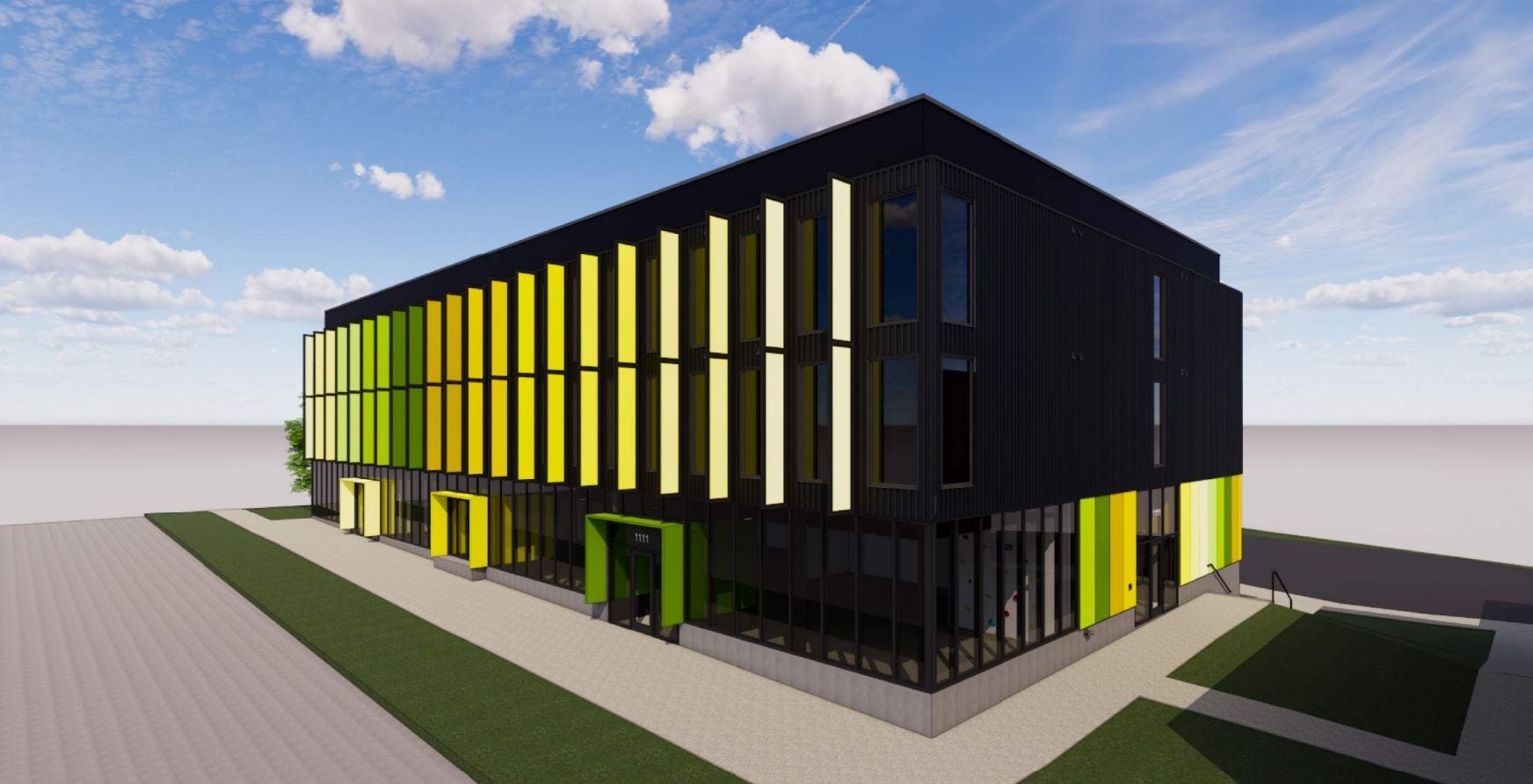 When could the north Des Moines apartment, food hall project break ground?