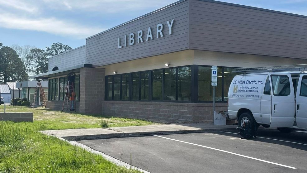Crews near completion of Pamlico-Craven library