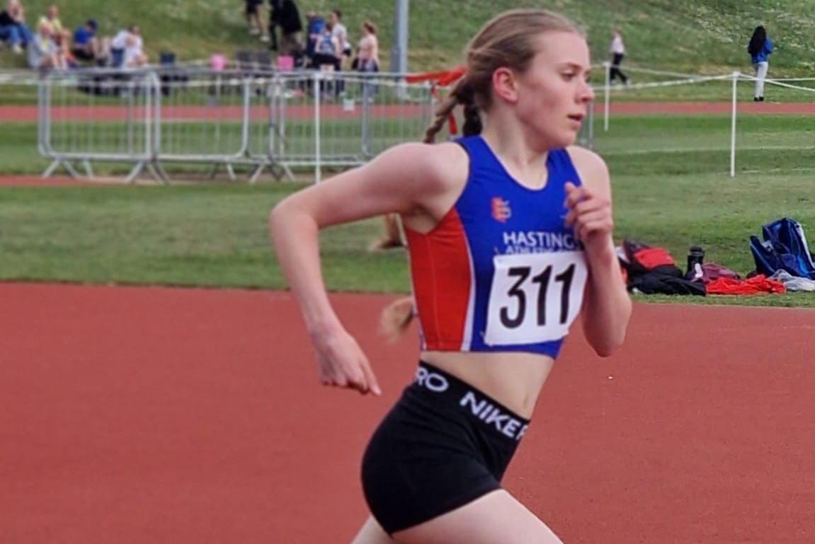 Speed, strength, and PBs: Hastings AC Juniors light up Tonbridge Open