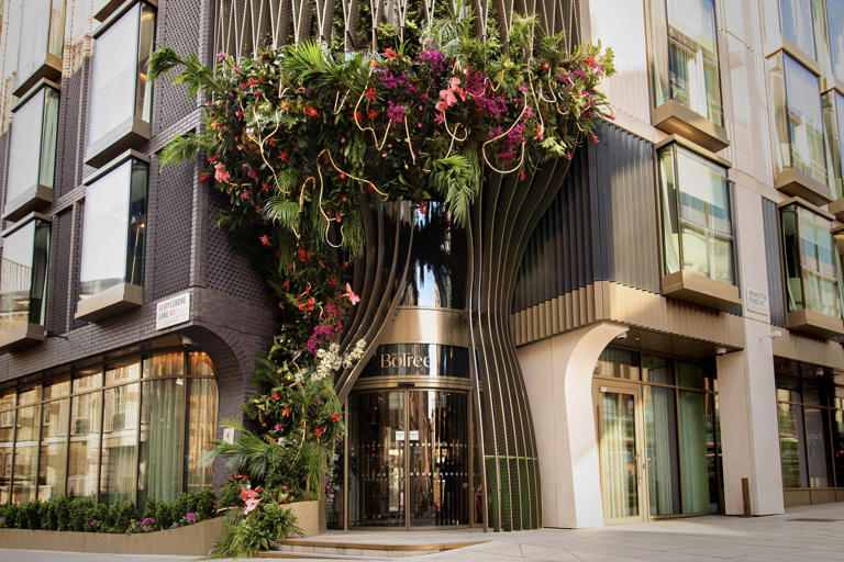 Photos: Luxury Marylebone hotel unveils stunning new spring art ...