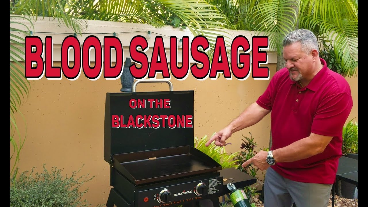 Blood Sausage on the Blackstone Griddle - Morcilla ⁄ Black Pudding