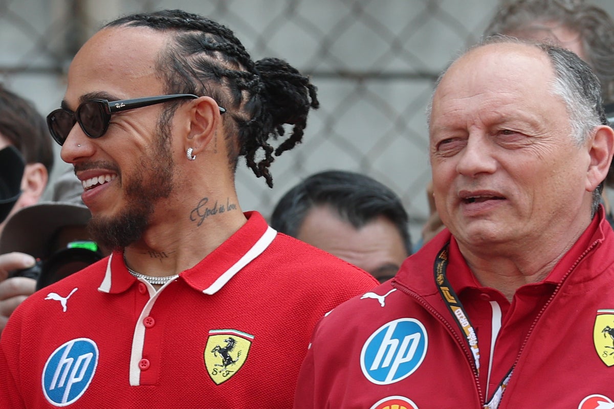 Ferrari F1 boss in ‘stop’ plea after Lewis Hamilton’s opening two ...