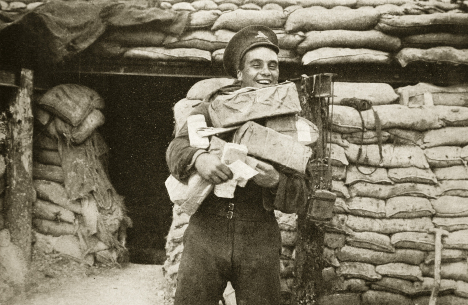 What was trench life like during the First World War?