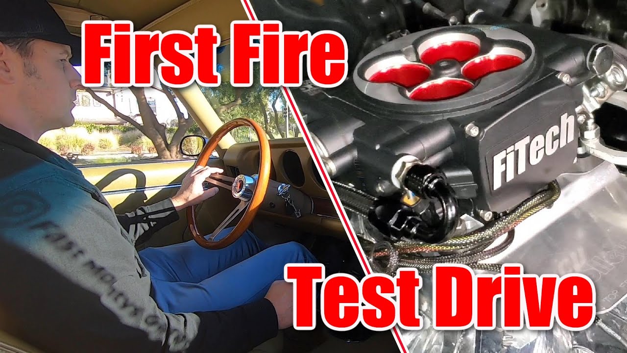 Fuel Injection Conversion, Part 7 FiTech settings, First Fire, and Test ...