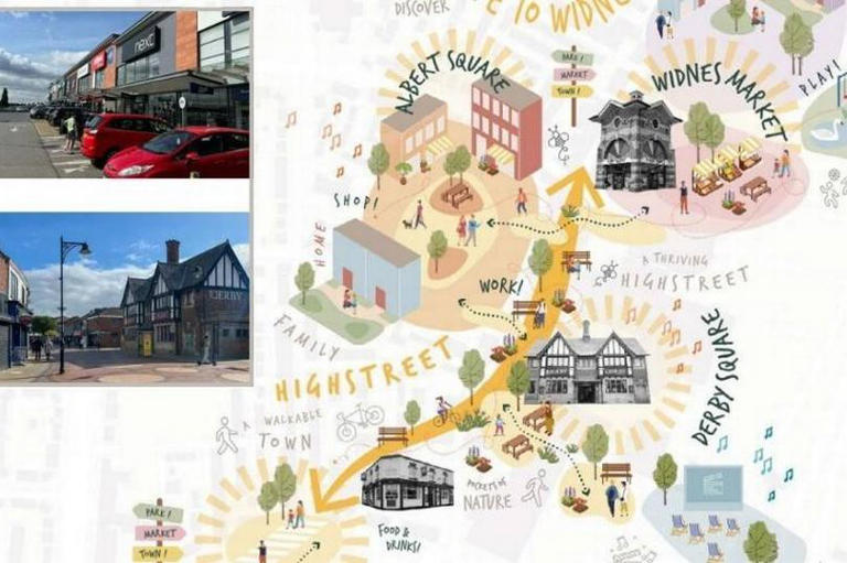 Widnes town centre set for major redevelopment and new workspaces under ...