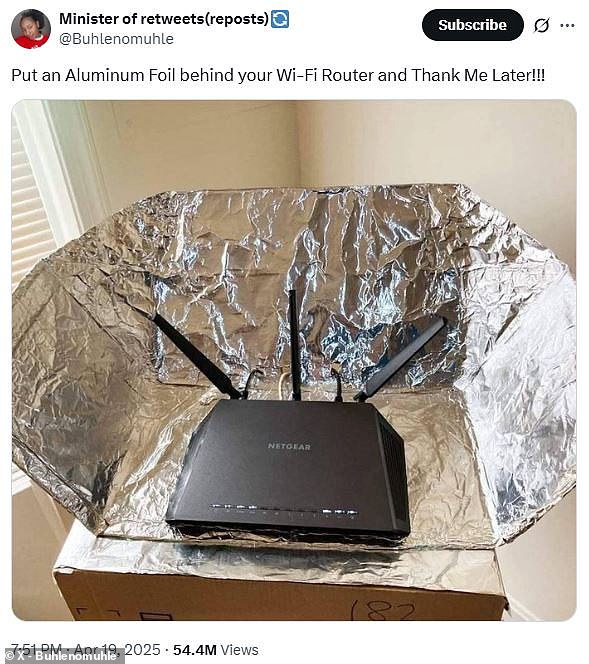 People left 'mindblown' after learning how tin foil improves your Wi-Fi