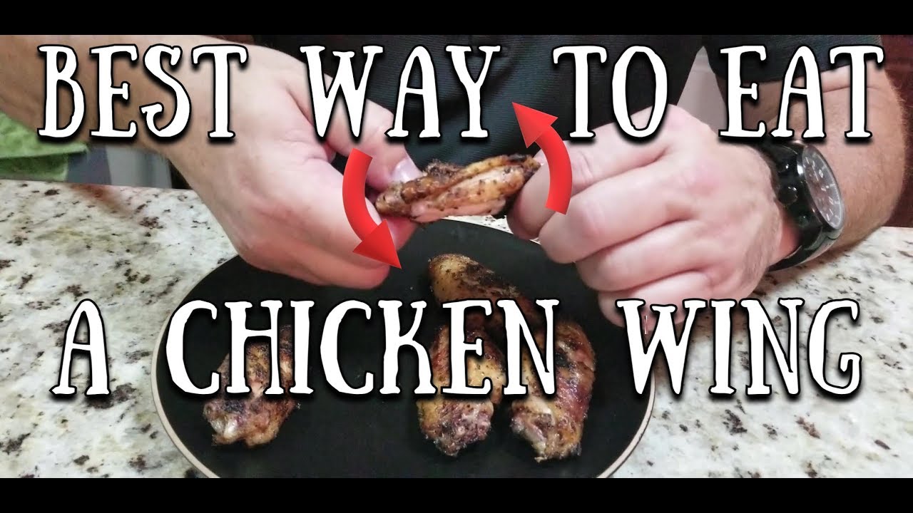 Best Way to Eat a Chicken Wing!!
