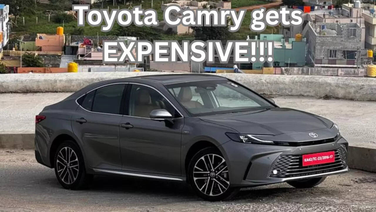 Toyota Camry Price Increased: Check The New Cost & Changes