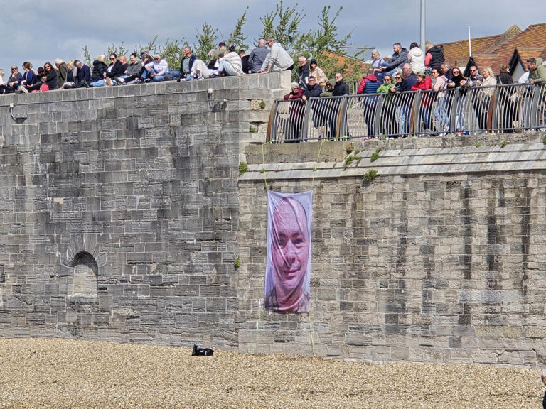 HMS Prince of Wales: Proud families gather to wave off Navy flagship as ...